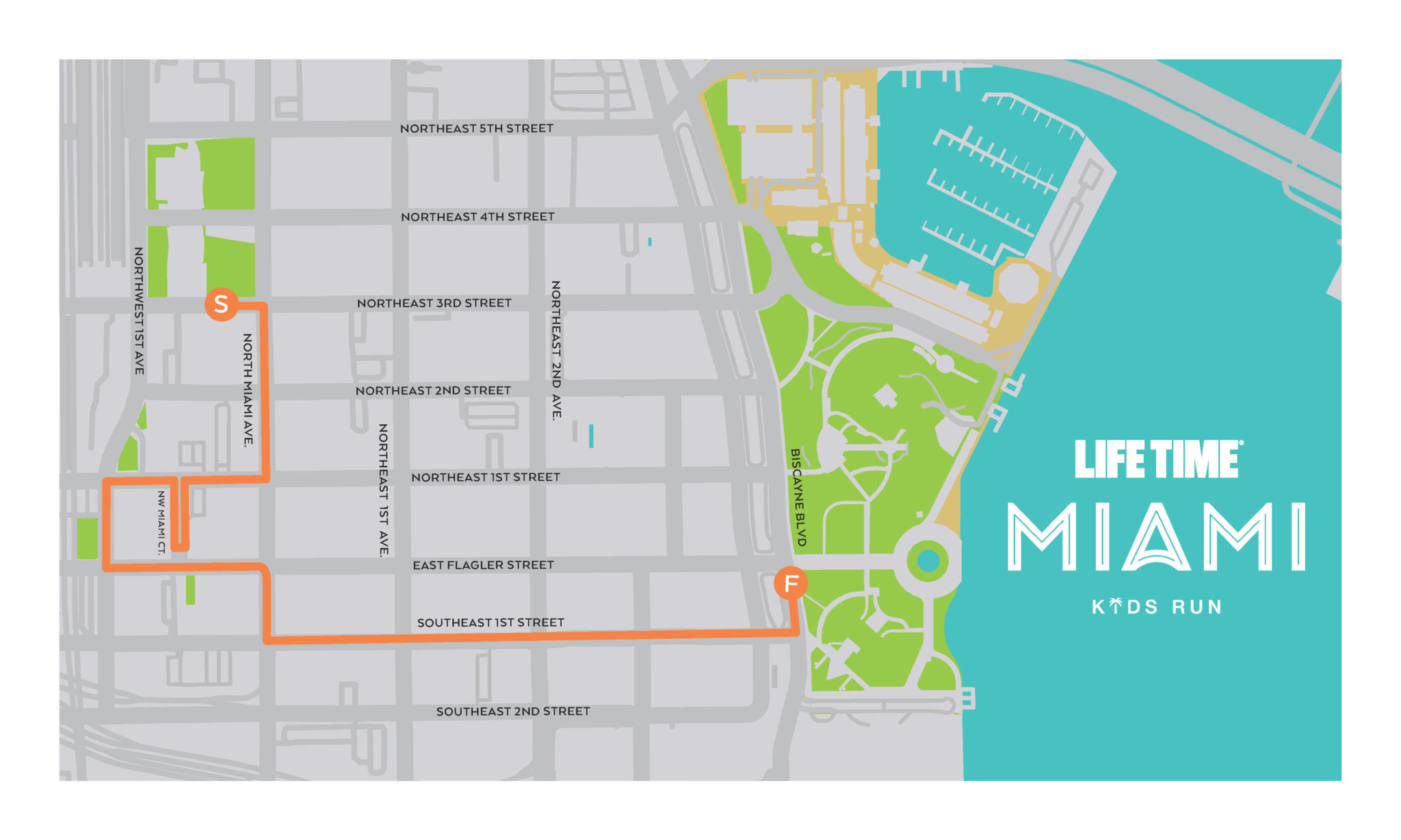 Kids Run Miami - The Life Time Miami Marathon and Half