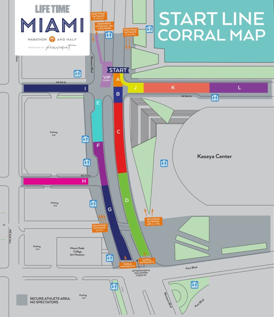 Marathon Course - The Life Time Miami Marathon and Half